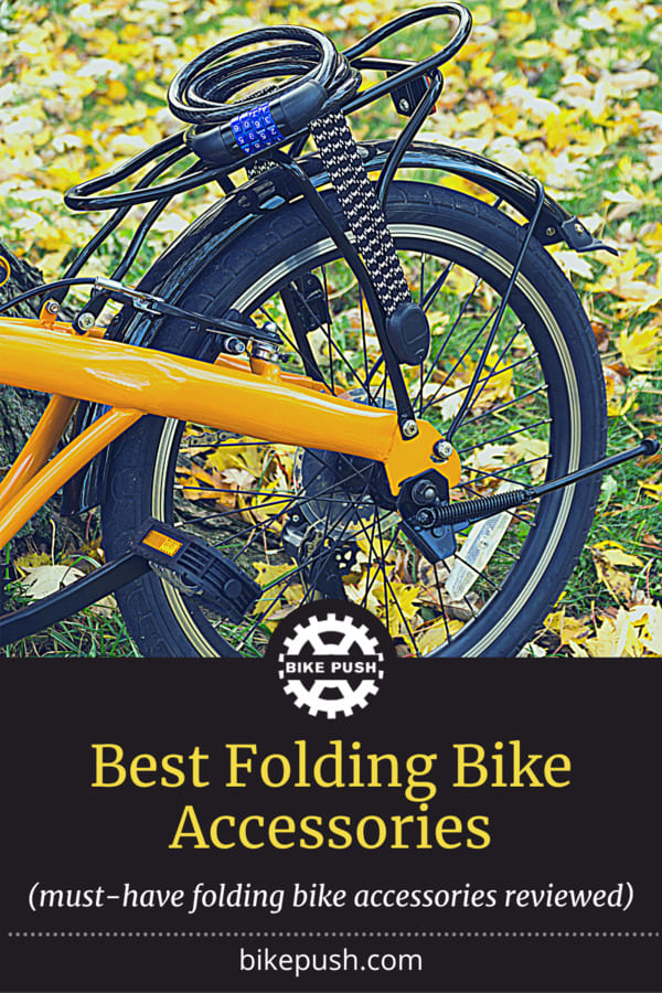 11 Best Folding Bike Accessories List [2023 UPDATE]